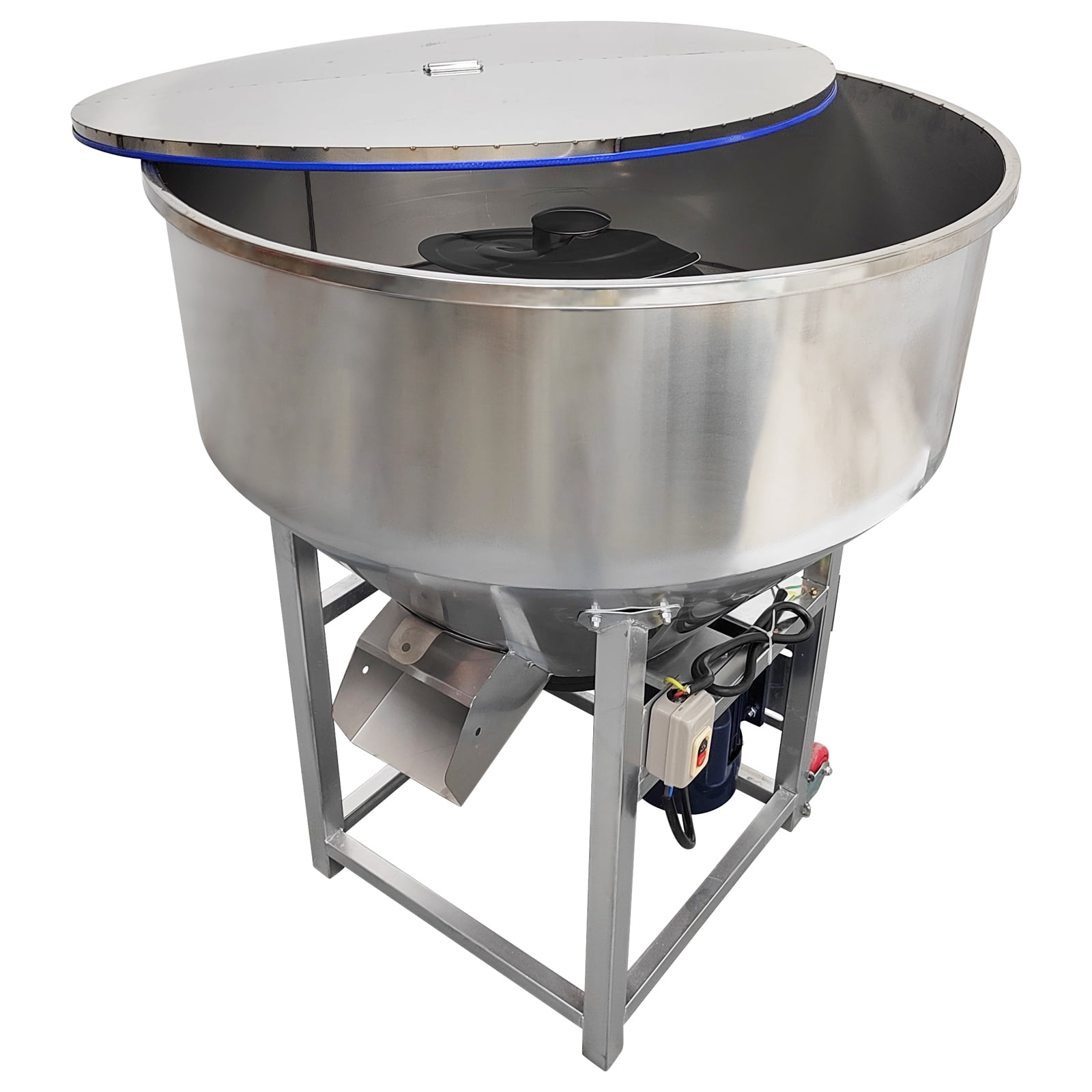 220V Electric Mixer Blender Mixing Machine 440lbs for Dry Grain ...