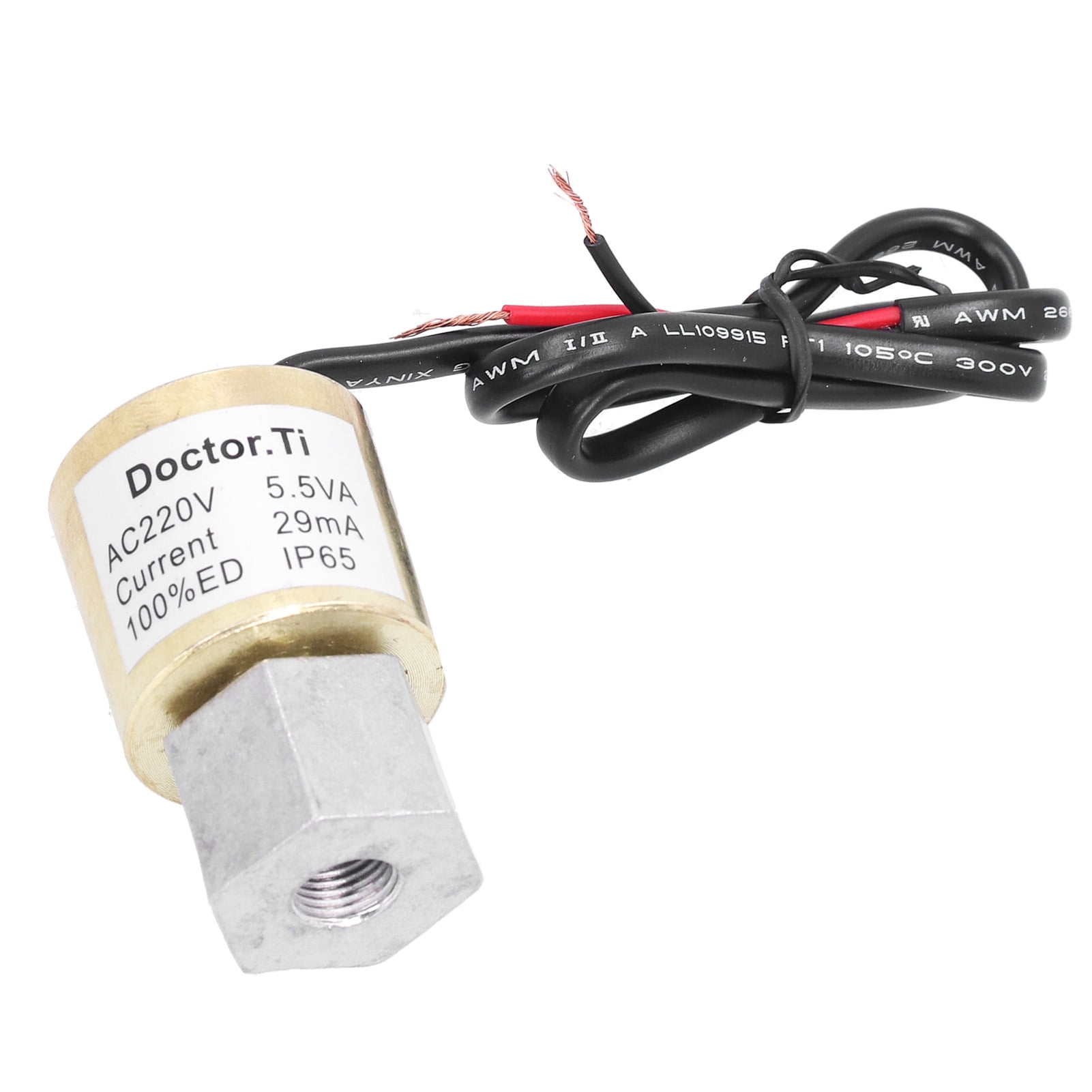 220V Electric Solenoid Valve For Air Compressors - High Pressure ...