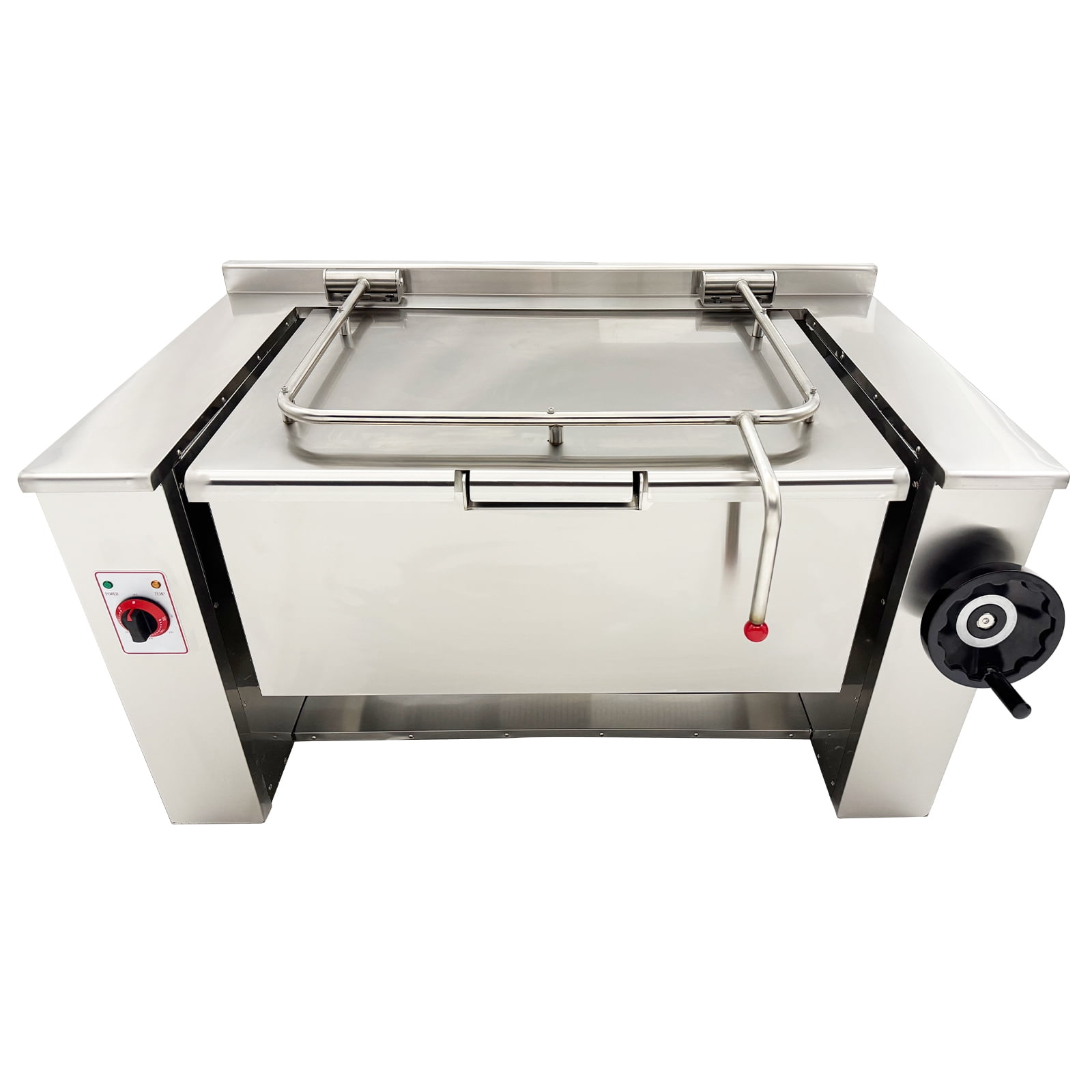 220V Electric Tilting Wok Braising Frying Pan 145L Flat Bratt Pot ...