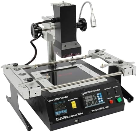 220V IR6500 Rework Station Infrared 1250W ACHI BGA IR Reballing Tool ...