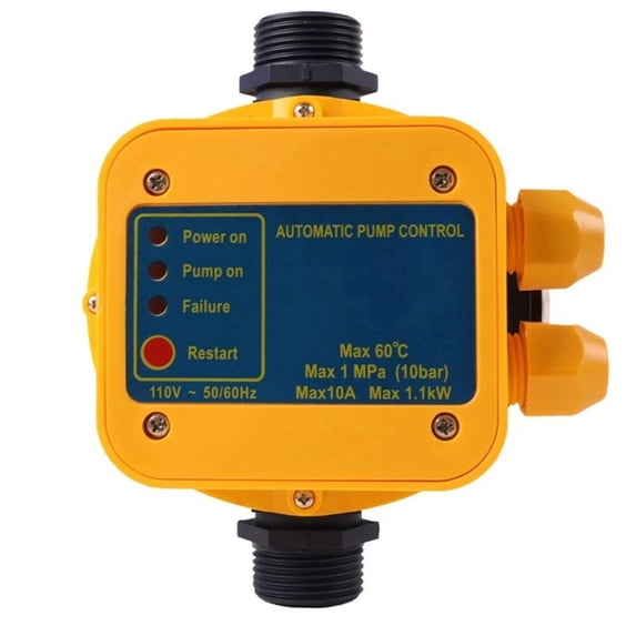 220V Intelligent Adjustable Pressure Water Pump Pressure Controller Water Pump Pressure Switch ...