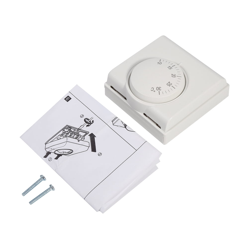 220V Mechanical Temperature Controller Thermostat Switch for Central ...