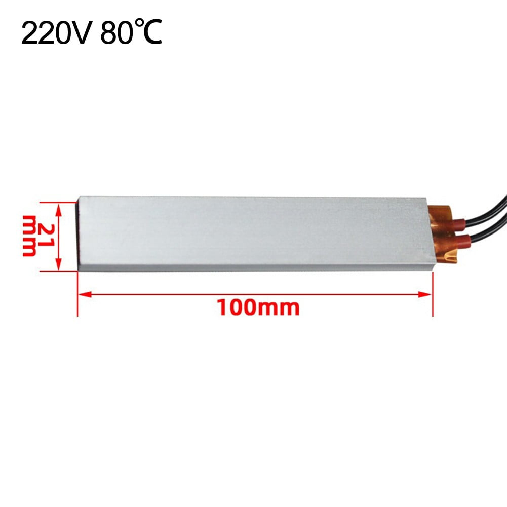 220V Ptc Heating Element Plate 100X21X5 Mm Heating Element Temperature ...