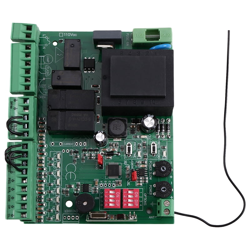 220V Sliding Door Motor Controller Receiver Door Opening Code Rolling ...