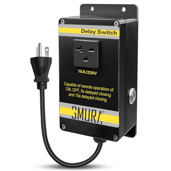 220V Soft Start Switch Outlet 1800W 60Hz 15A for Table Saw Dust ...