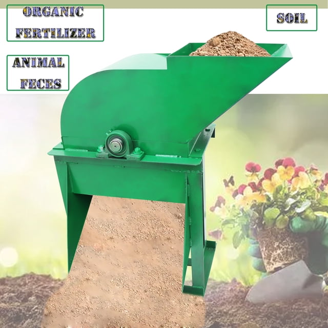 220V Soil Crusher Organic Fertilizer Crushing Pulverizer - Walmart.com
