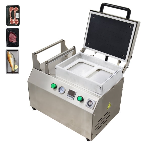 220V Vacuum Sealer 2 Trays Bench Vacuum Packaging Machine 320T for Food ...