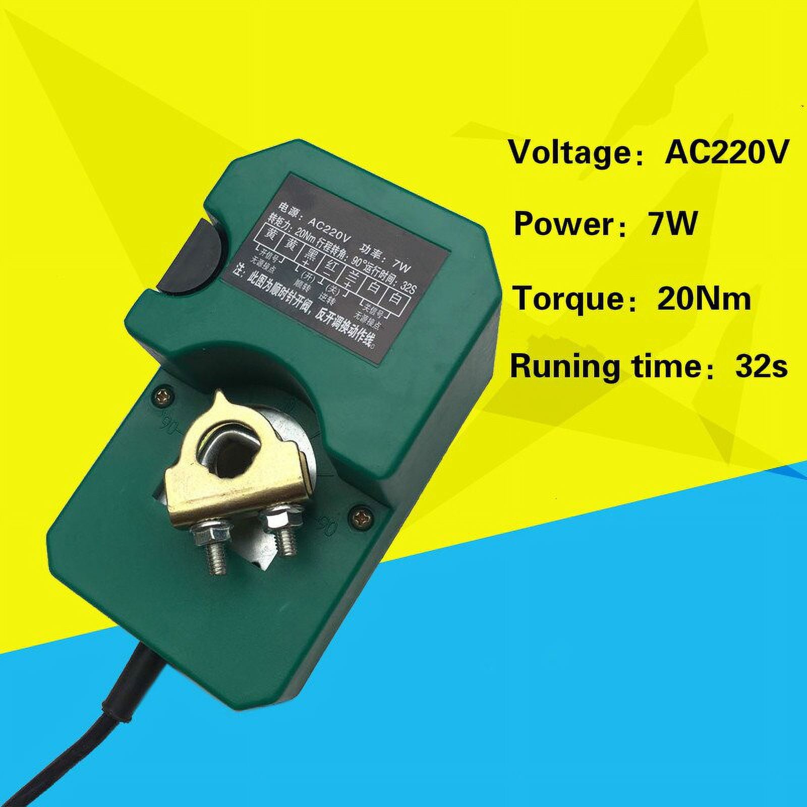 220V air damper controller air value actuator with 5 position ...