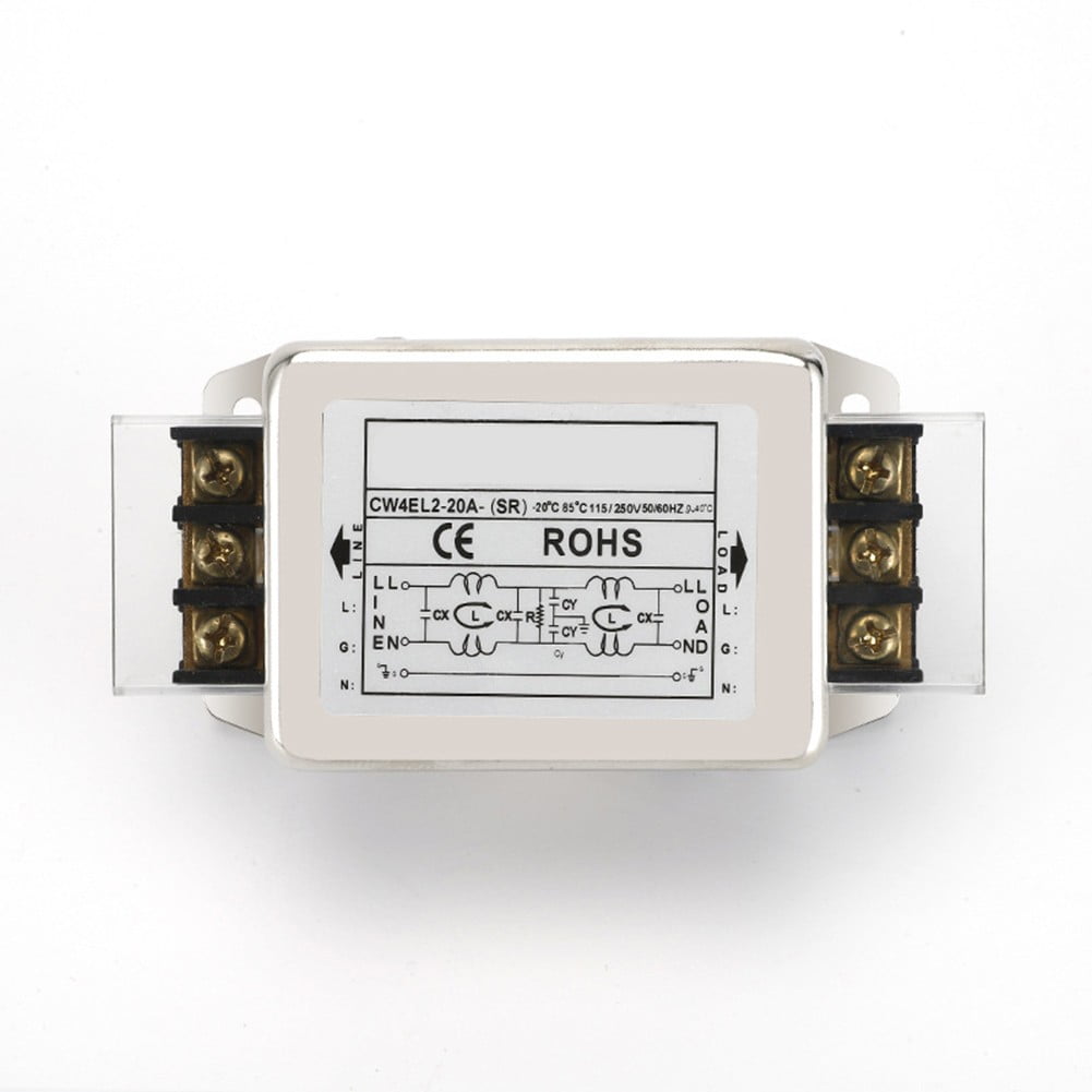 220V bipolar terminal block for EMI purification power filter CW4L2 ...