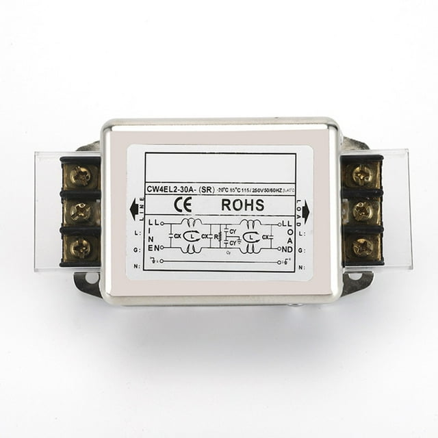 220V Bipolar Terminal Block For Emi Purification Power Filter Cw4L2 ...