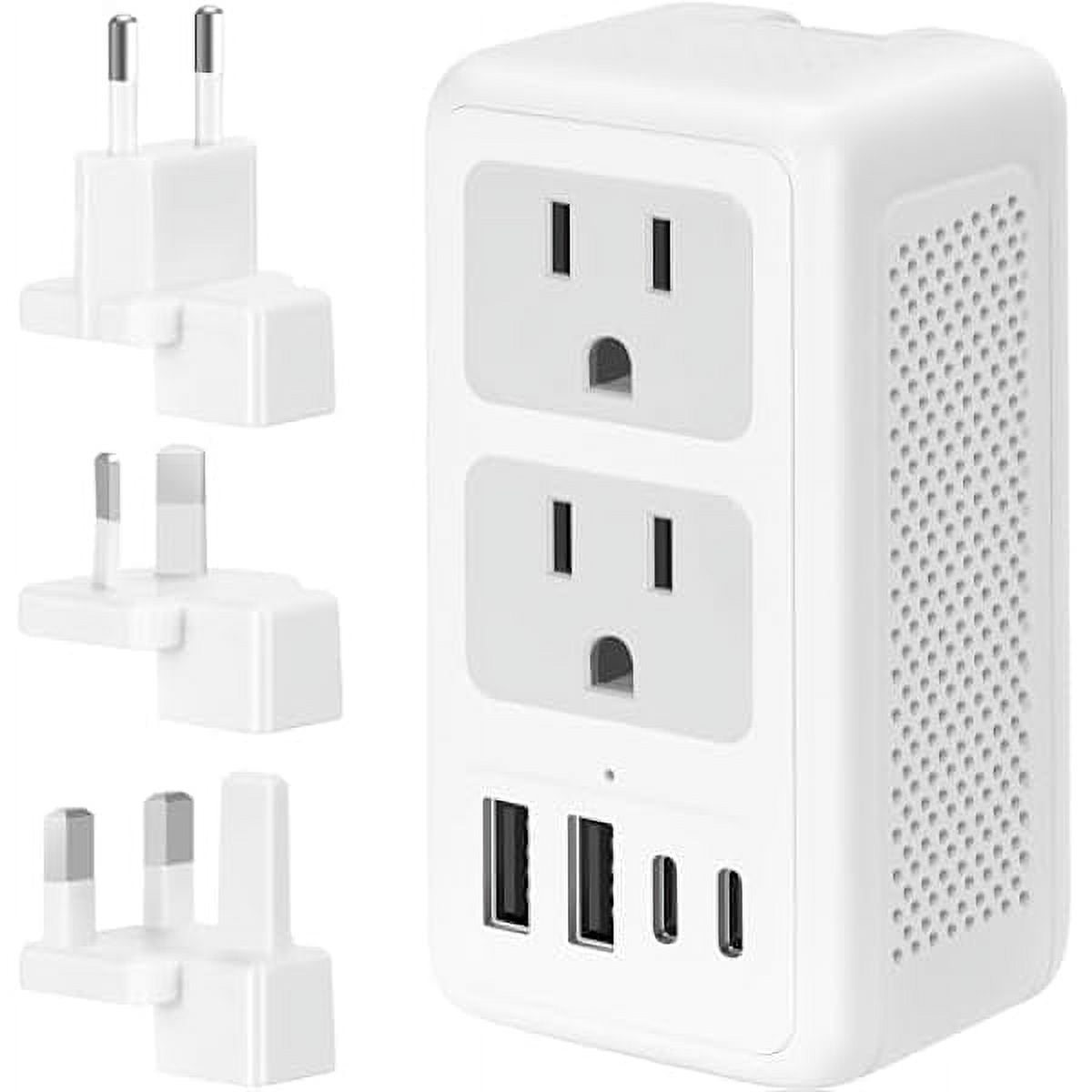 220V to 110V Voltage Converter US to Europe International Universal ...