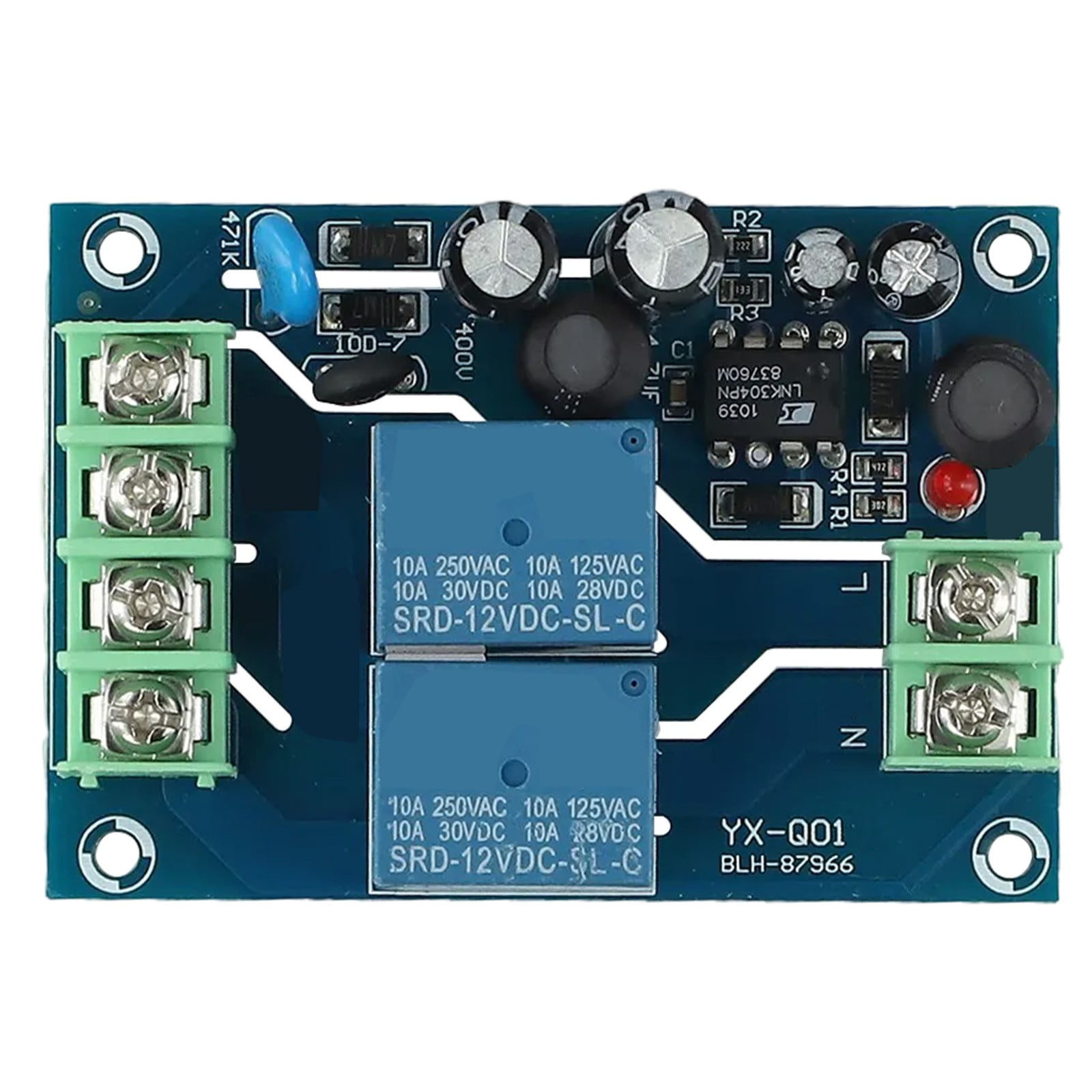 220V10A Two-Way Power Automatic Switch, Power-Off Conversion Switch ...