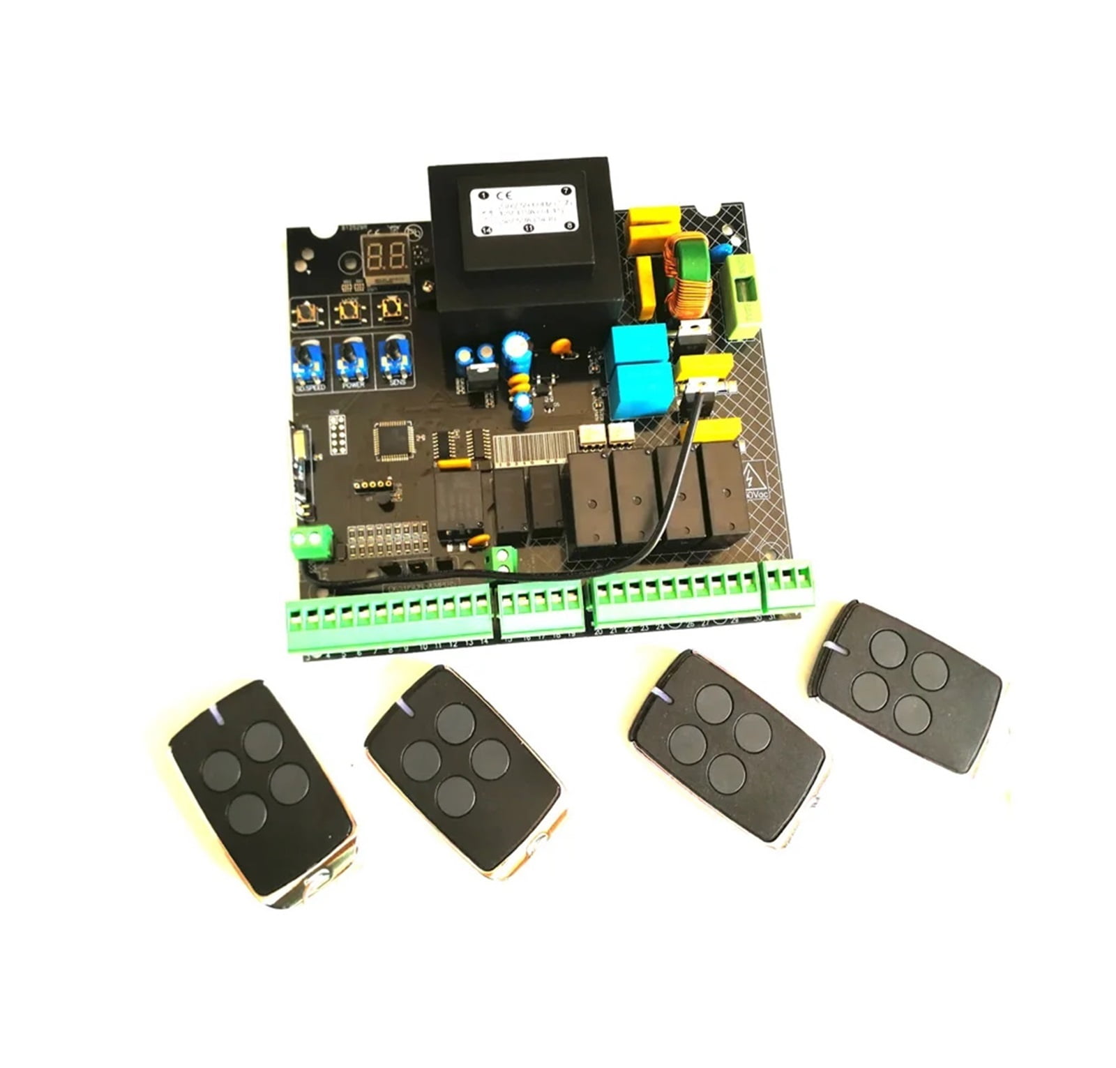 220VAC Automatic Swing Gate Opener AC Motor Control Unit PCB Controller ...