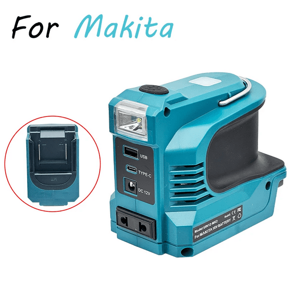 220W Power Inverter DC 18V 21V To AC 220V USB Type-C DC Adapter for MA ...