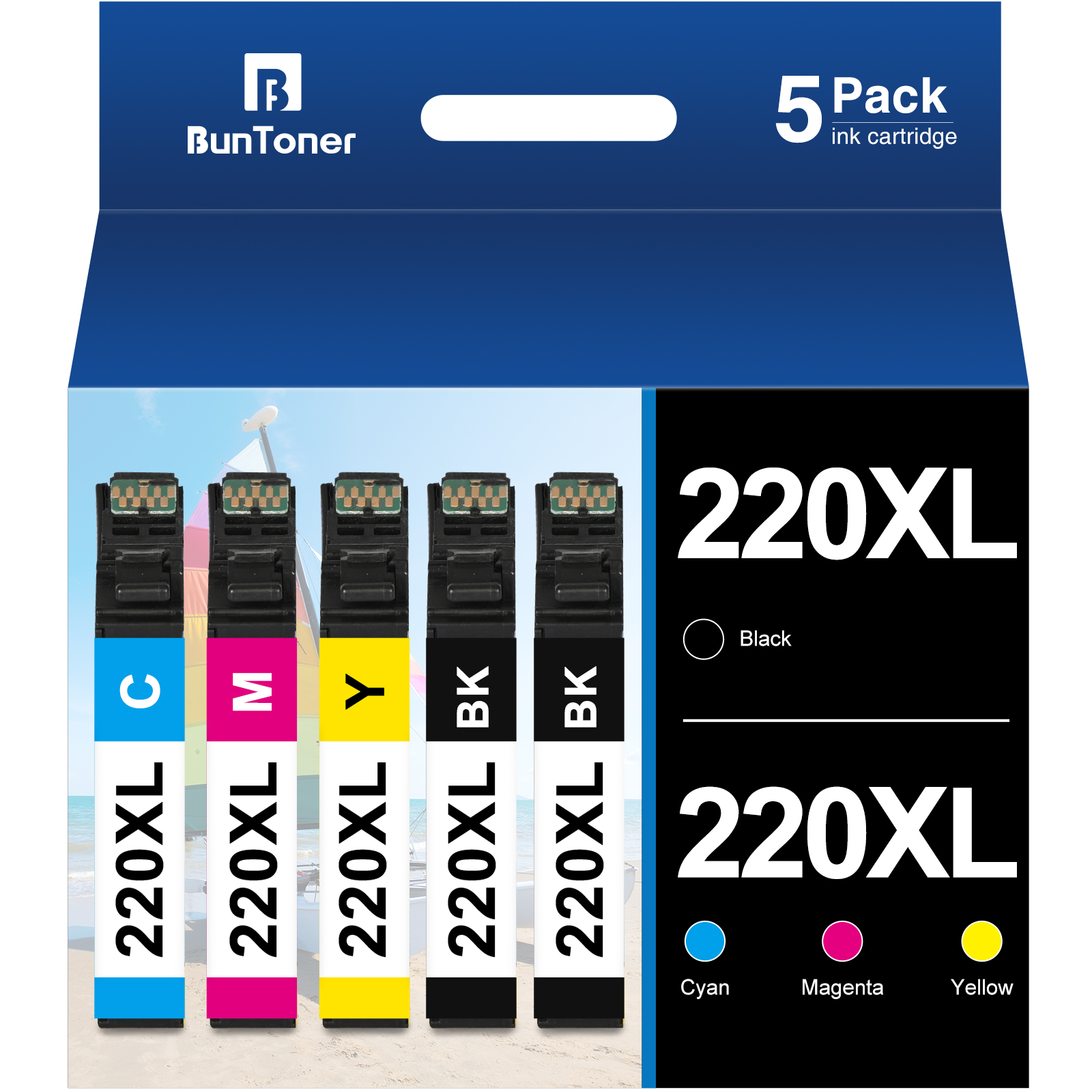 220XL Ink Cartridges for Epson 220 XL 220XL T220XL Ink Cartridges for ...