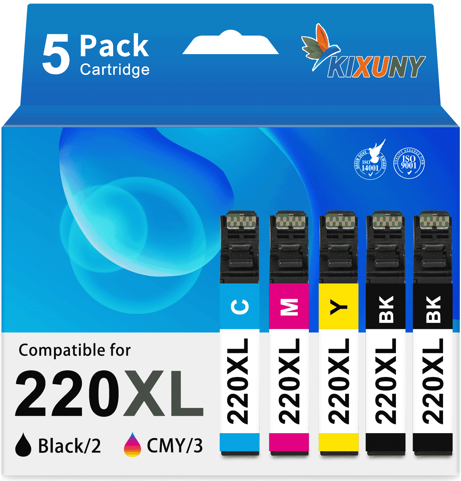220XL Ink Cartridge for Epson 220 Ink Cartridge for Printer Epson Ink ...