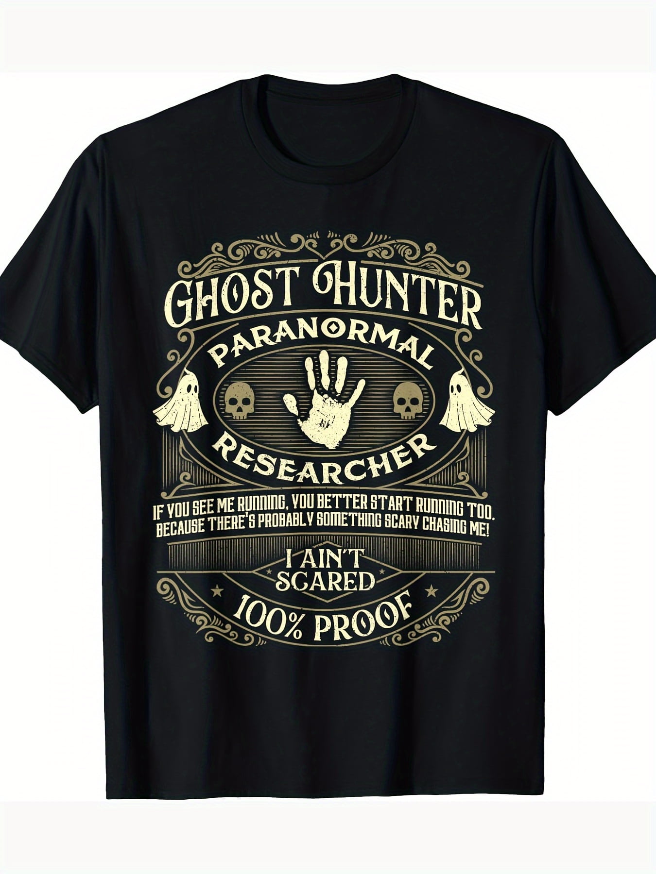 [220g Ghost Hunter T-Shirt] Ghost Hunter - Ghost Hunting Halloween ...