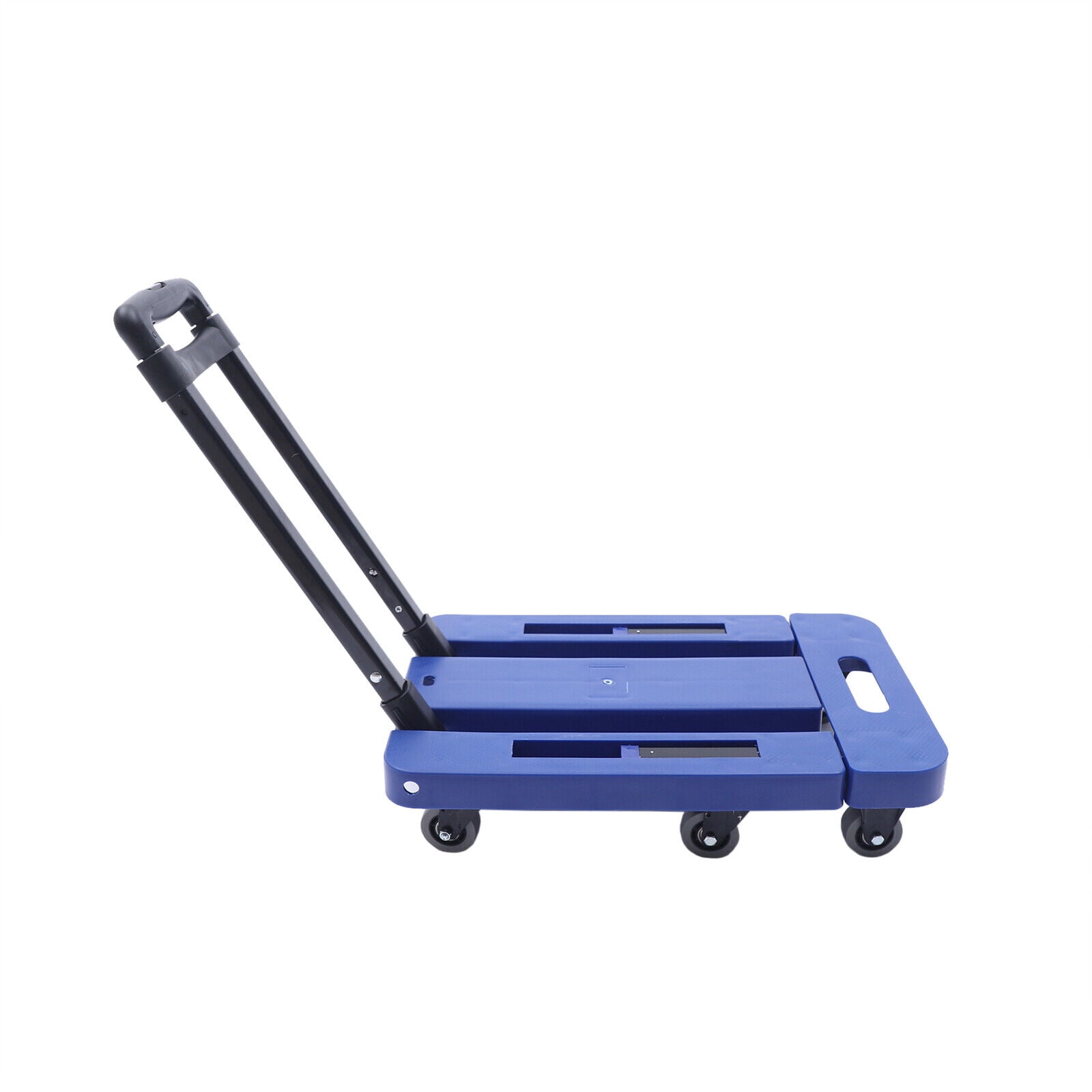 220lbs Carrying Cart Folding Dolly Trolley W/ 6 Wheels - Walmart.com