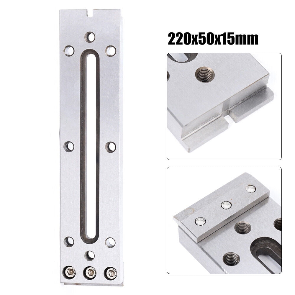 220x15x50mm CNC Wire EDM Fixture Board Stainless Jig Tool For Clamping ...