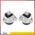 22117935141 + 22117935142 Pair of Engine Mount Motor Support Mount ...