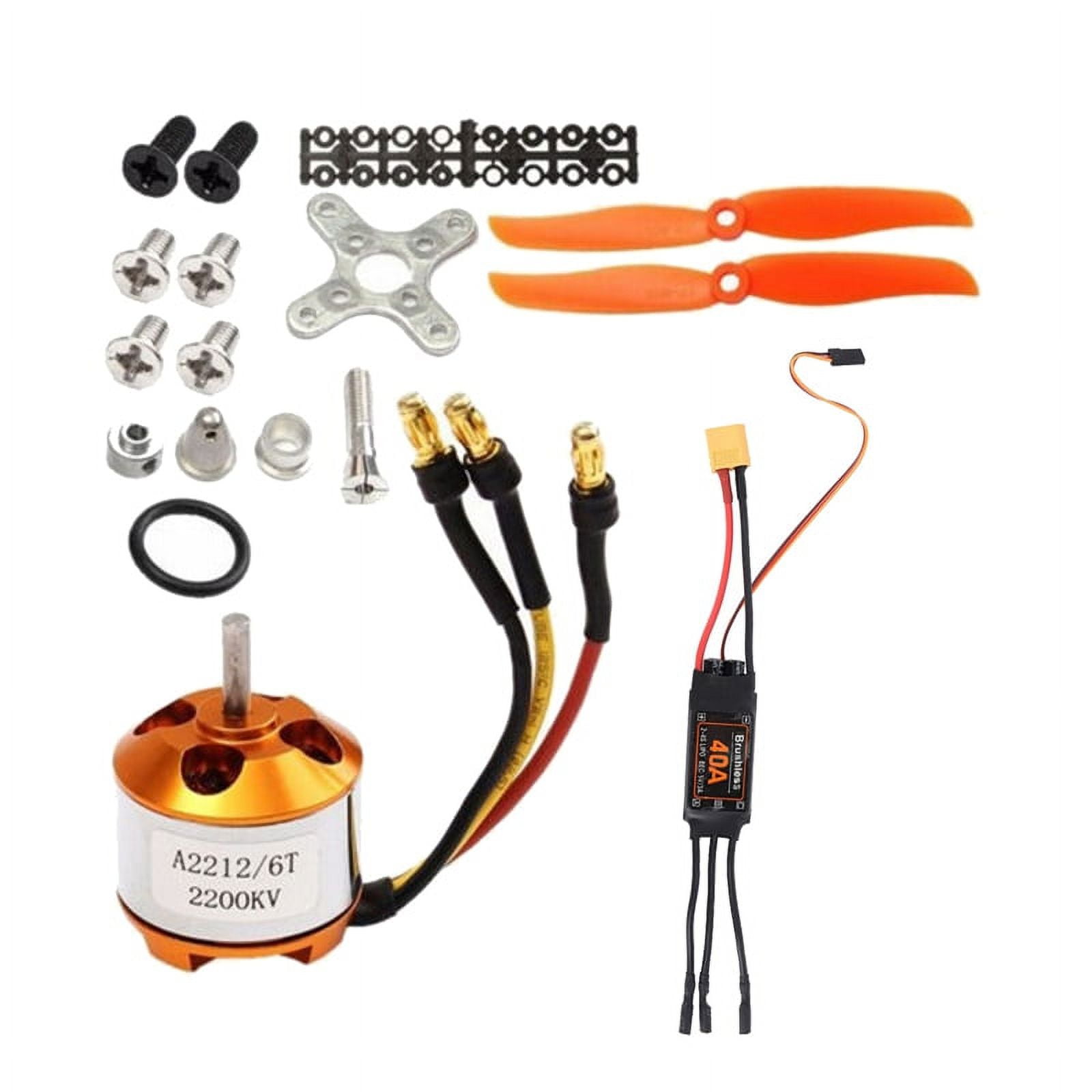 2212 2200KV Motor+40A ESC+6035 Propeller+Propeller Protector Electric ...