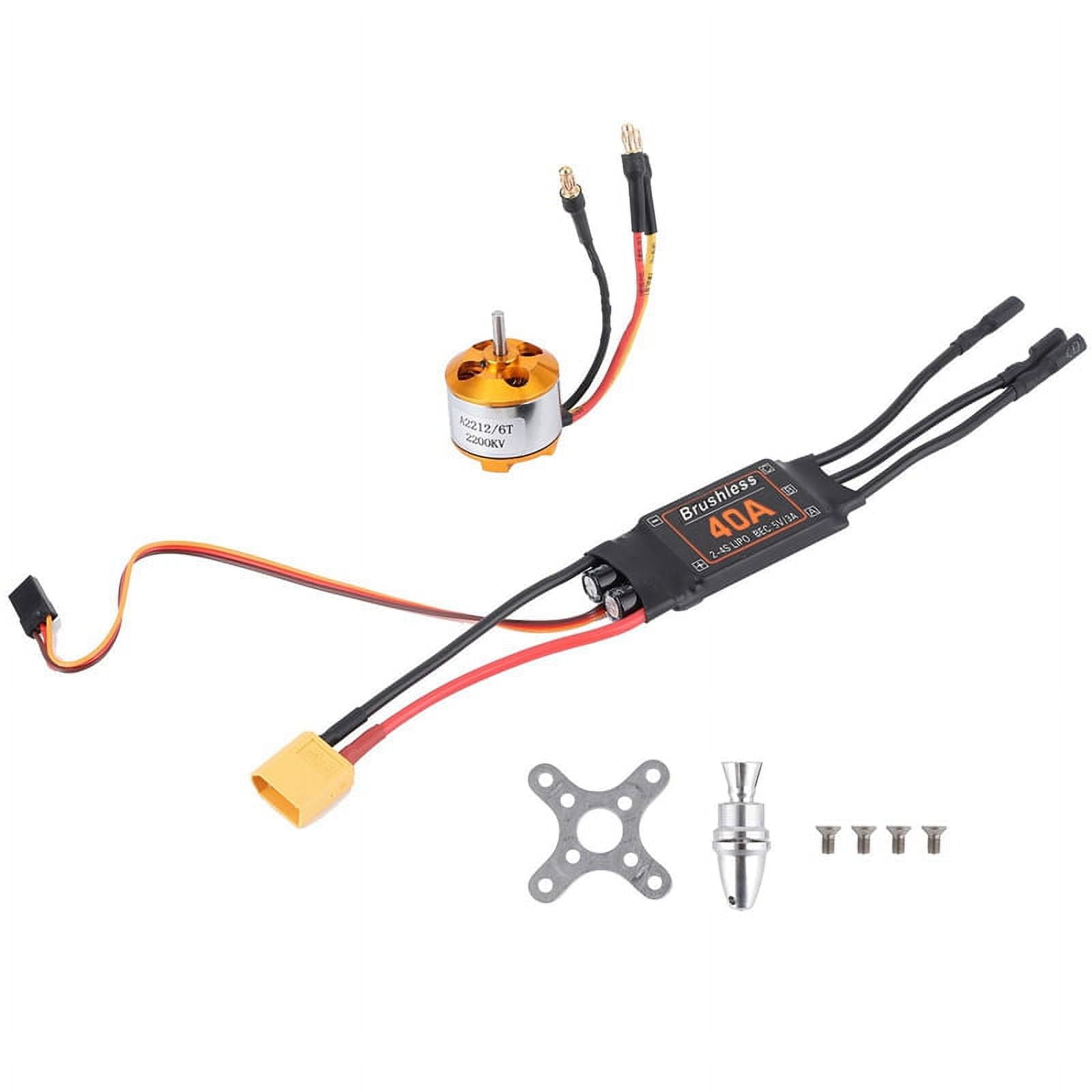 2212 KV2200 Motor+40A Brushless ESC RC Motor ESC Set for Drone ...
