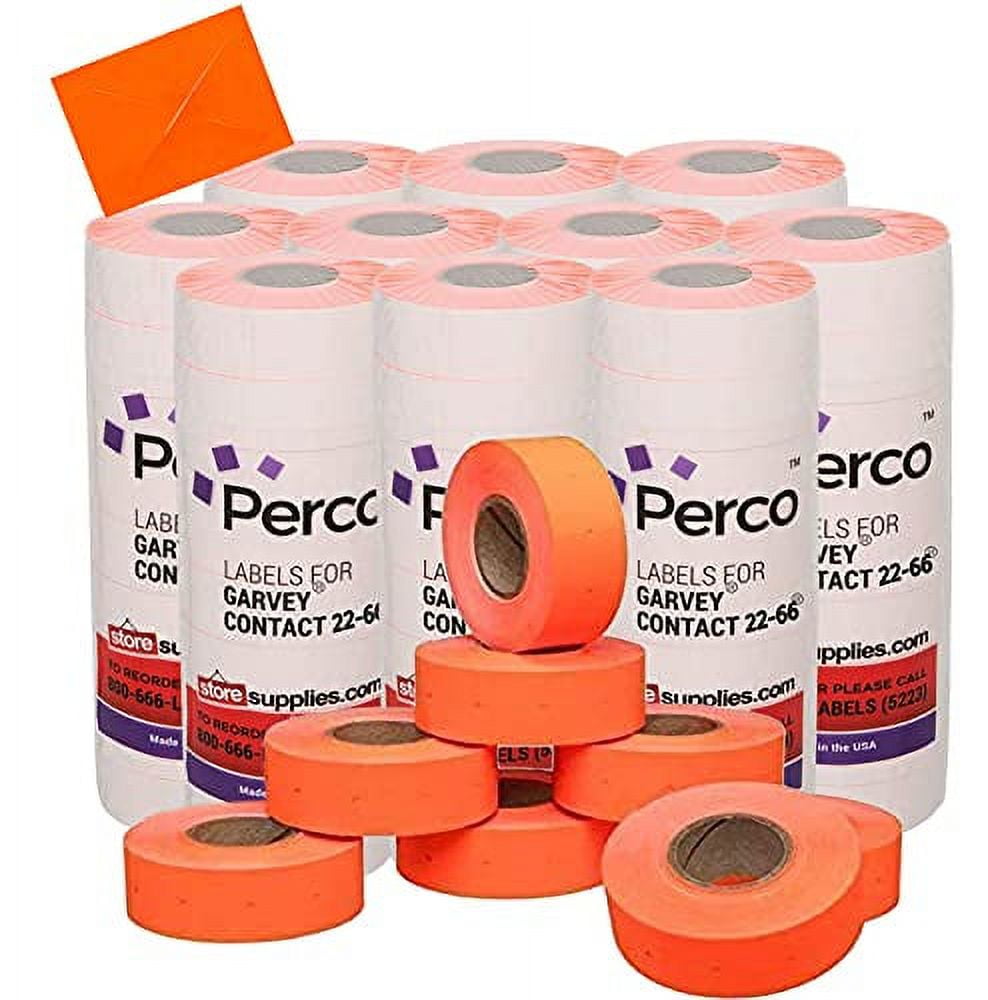 2216 Pricing Labels for Garvey 22-66/22-77/22-88 Two Line Pricing Gun ...