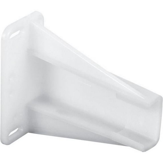 221694 White Drawer Slide Track Bracket - Walmart.com