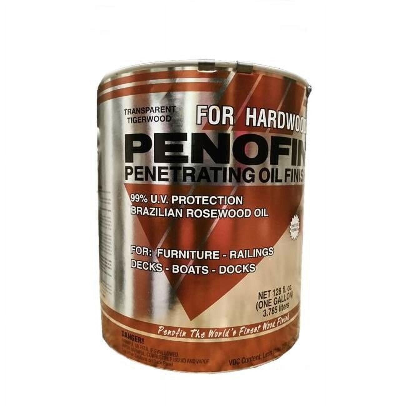 221902 Tigerwood Exotic Hardwood Formula Deck Stain 250 VOC - Walmart.com