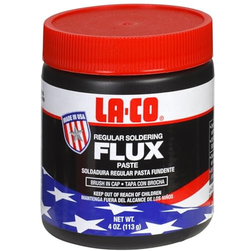 22194 -Water Soluble, All Weather Copper Flux Paste for Soldering ...