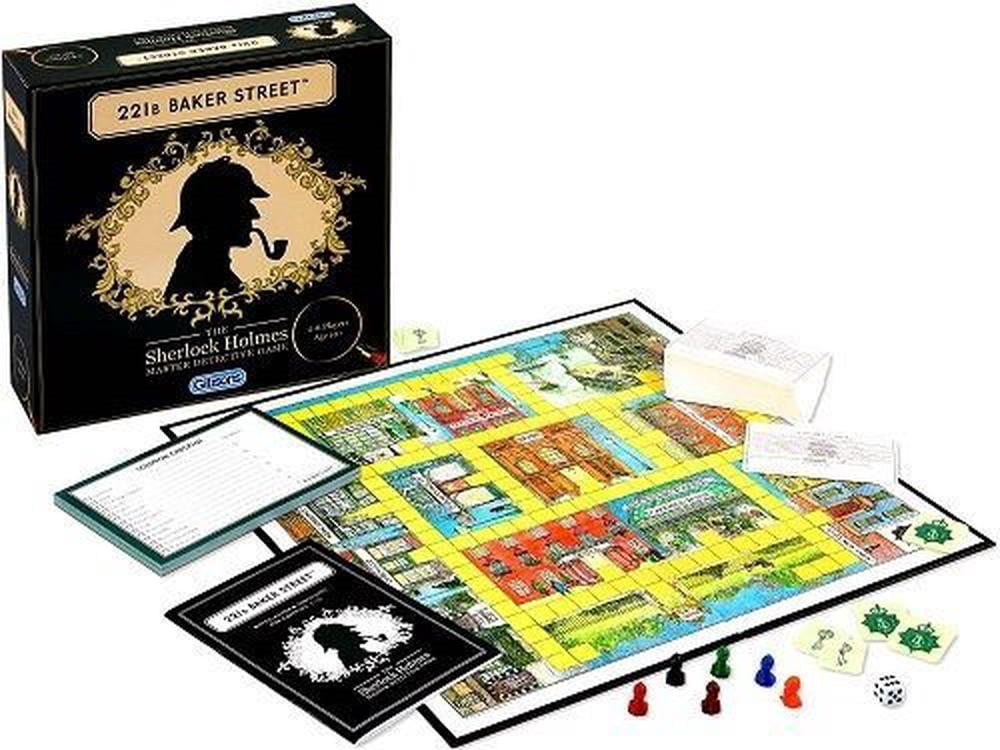 221B Baker Street: The Sherlock Holmes Master Detective Game - Walmart.com