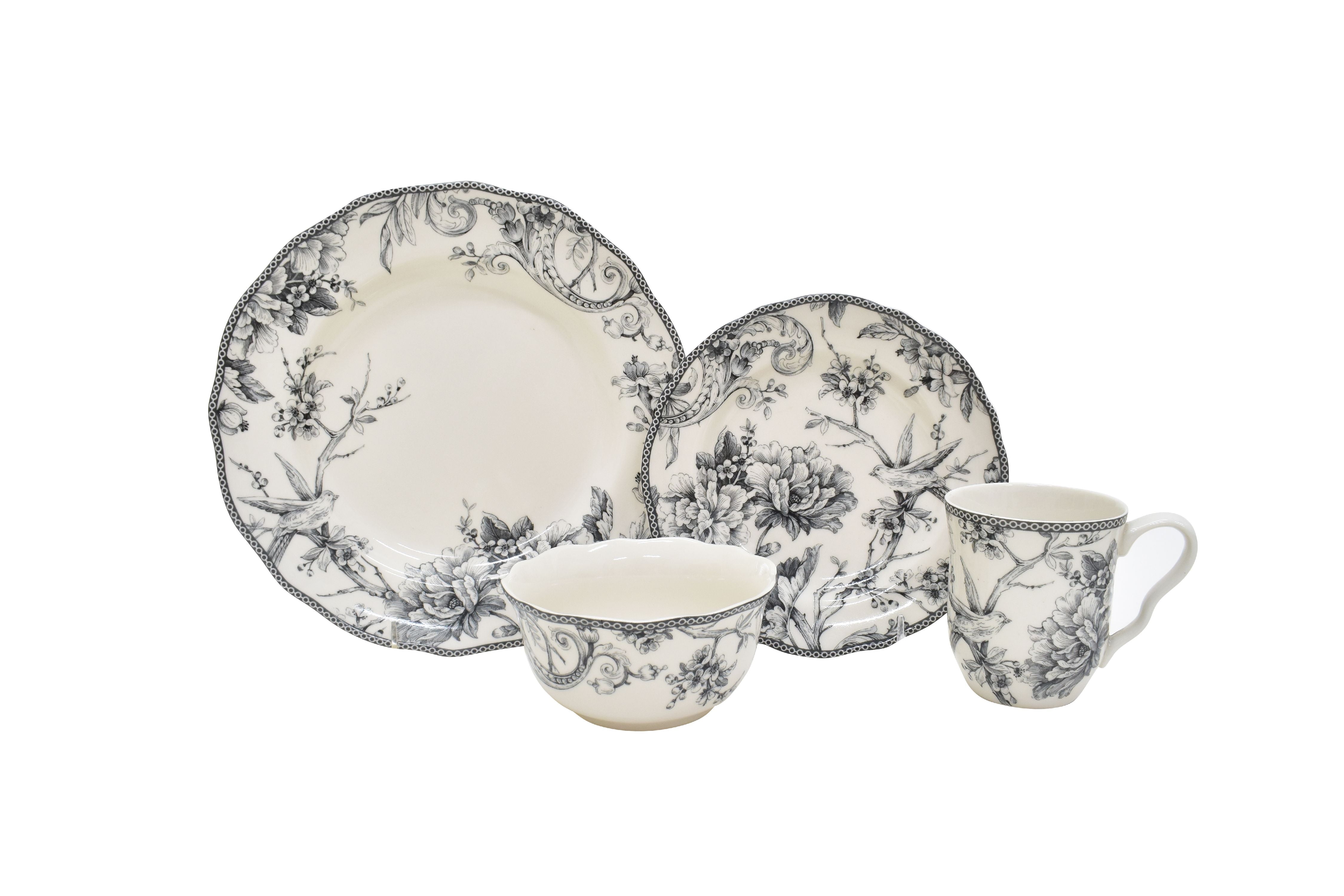 Free Shipping! 222 Fifth Adelaide Round Porcelain Dinnerware Collection ...