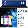 222XL Ink Cartridge for Epson 222XL 222 Ink for Epson Expression Home ...