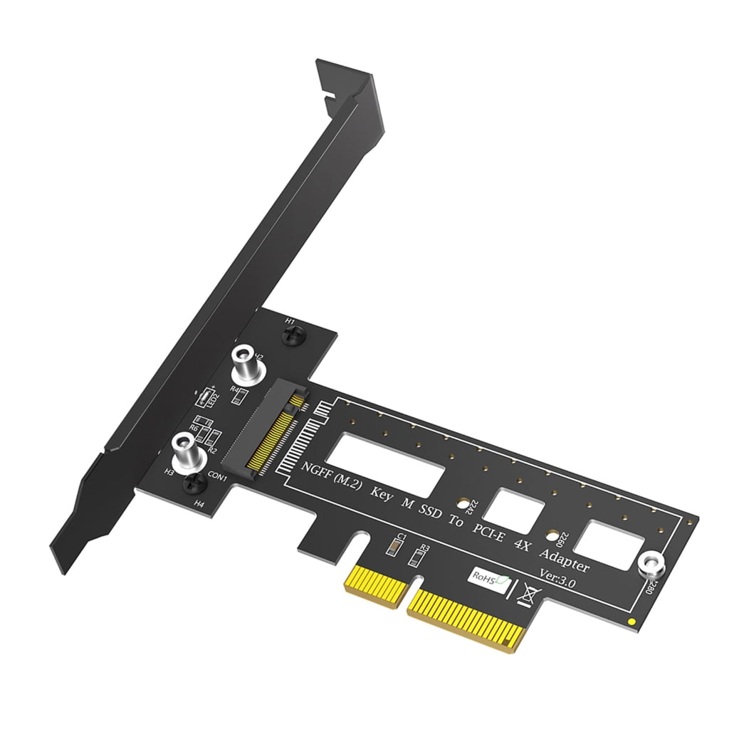 2230/2242/2260/2280 M.2 NVME M-key SSD to PCIExpress 4X Extension Card ...