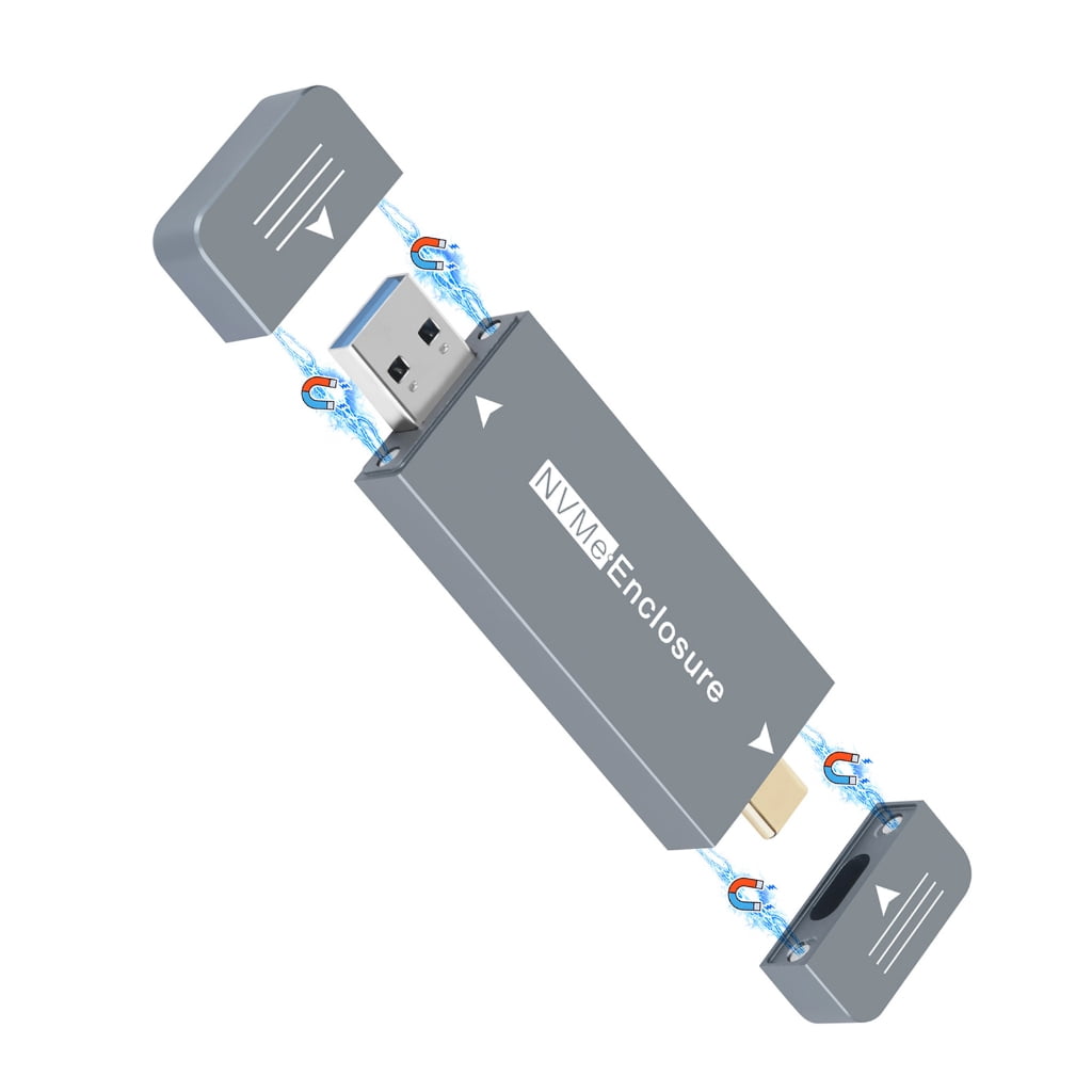 2230 SSD Enclosure, M.2 NVMe SSD Enclosure, 10Gbps USB3.2, 2230mm ...