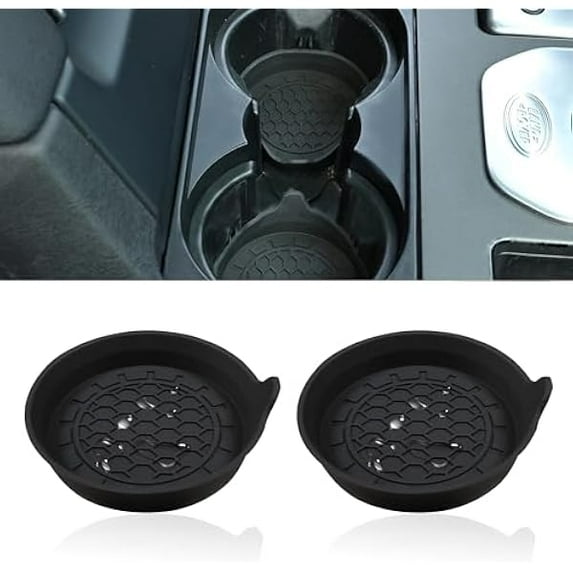 2235 Car Cup Coaster Universal Vehicle Spill Holder Non-Slip Automotive ...