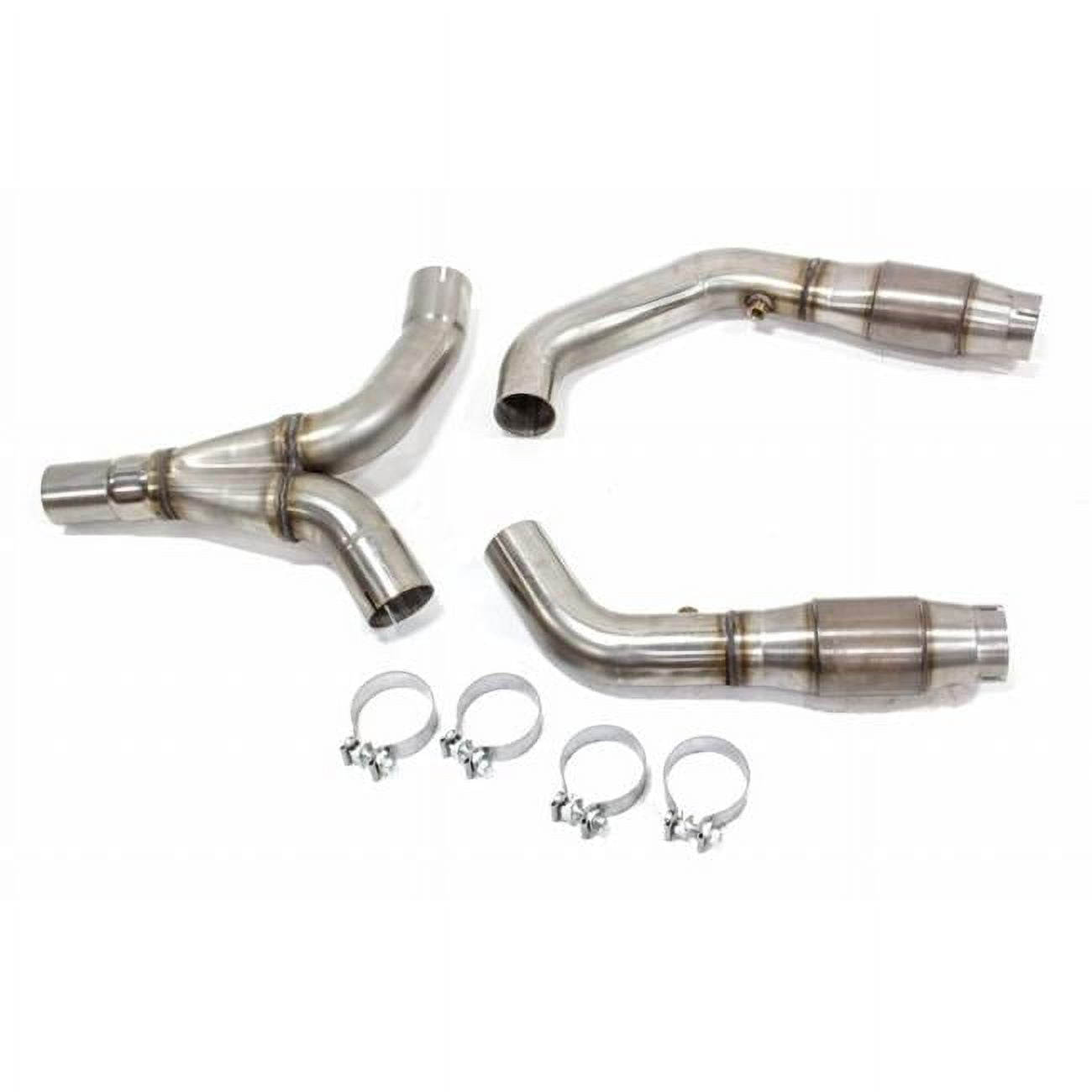22413200 3 in. Inlets & Outlet Exhaust Y-Pipe Converters Stainless ...