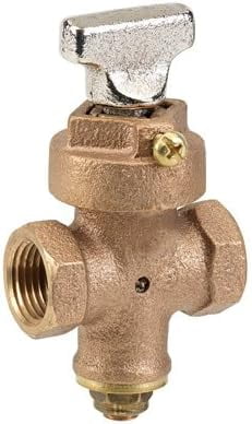 225-2-- in. Threaded Ground Key Stop & Drain Valve44; Bronze - Walmart.com