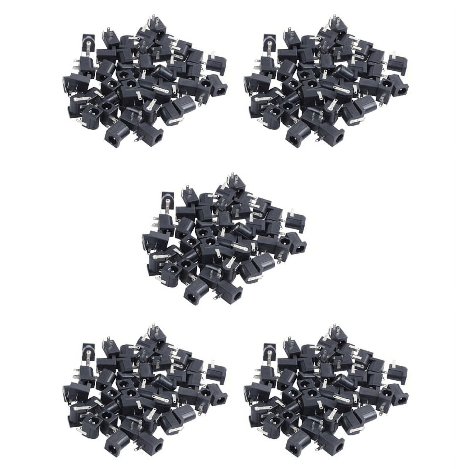 225 Pcs DC Power Jack Socket 2.1mm x 5.5mm -Type PCB Mount DC-005 ...