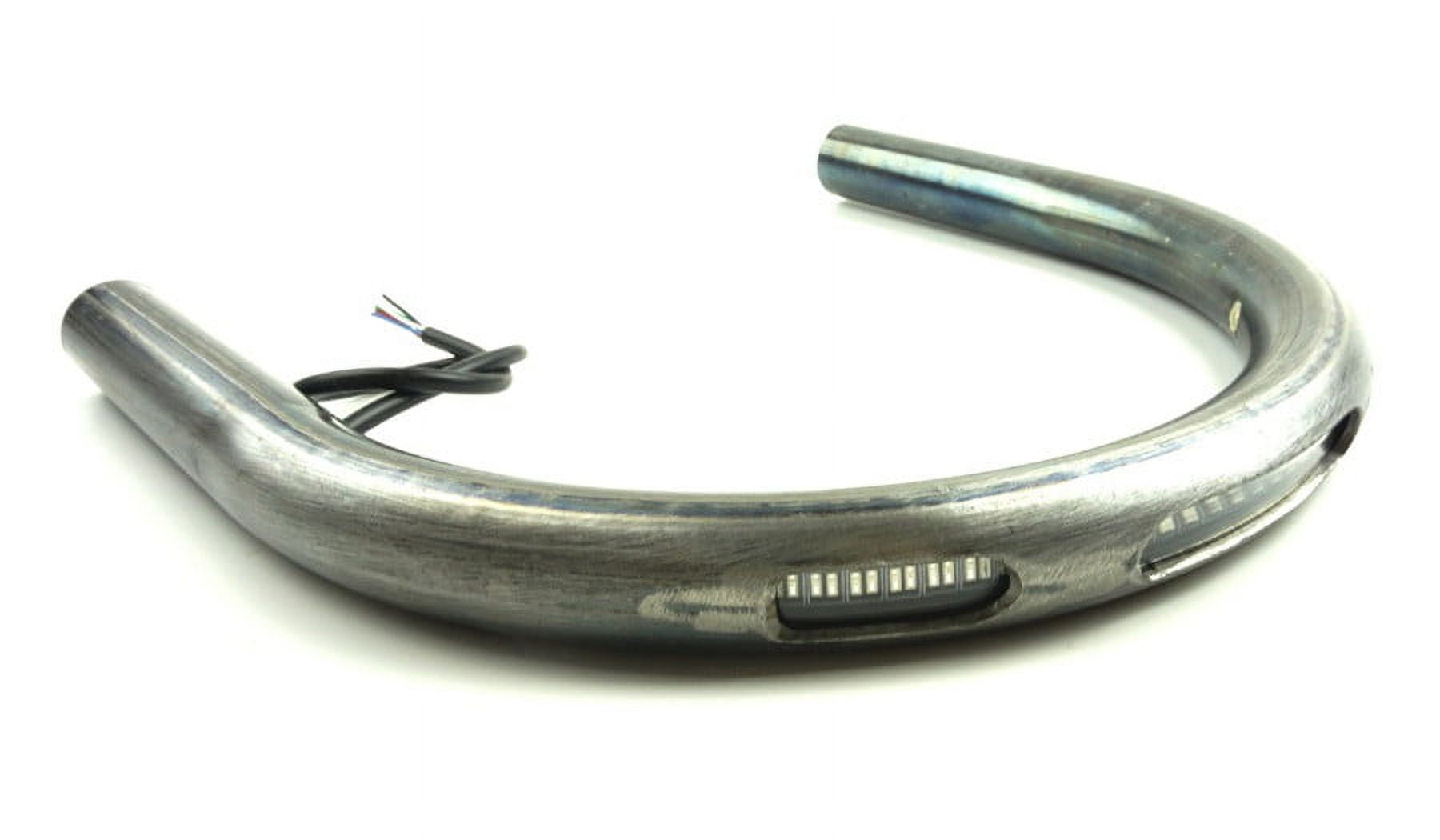 225mm Modified Motorcycles Seat Frame Hoop Style Loop With LED Light ...