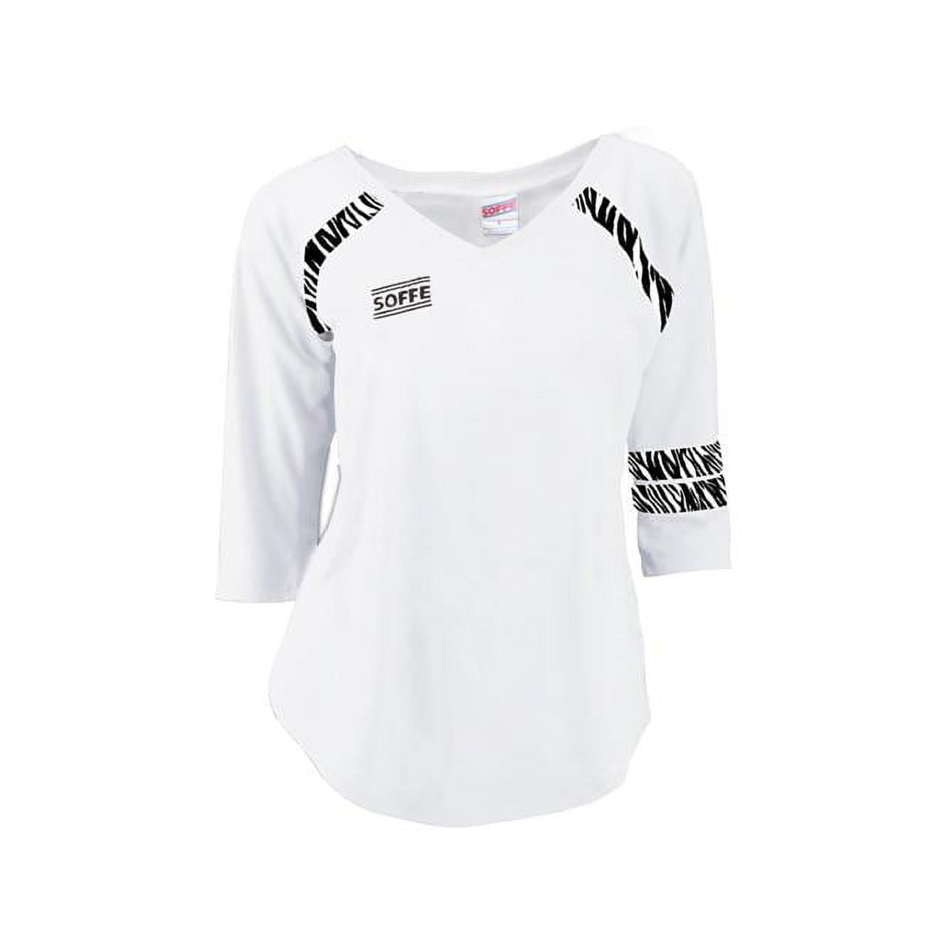 2263V1ALLRG Friday Nite Tissue Tee Shirt for Junior, White & Zebra ...