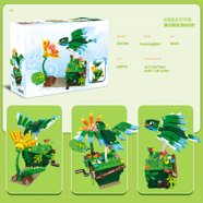 Apostrophe Games 876-Piece Majestic Birds Building Block Kit - Walmart.com