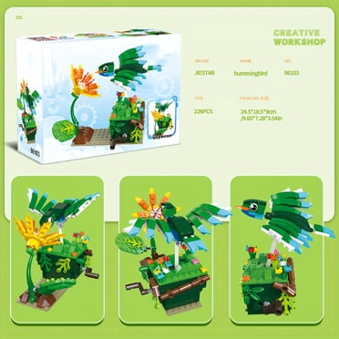 Apostrophe Games 876-Piece Majestic Birds Building Block Kit - Walmart.com