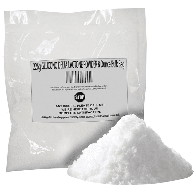 226g Glucono Delta Lactone Powder 8 Ounce Bulk -Gdl Or Tofu Coagulant ...