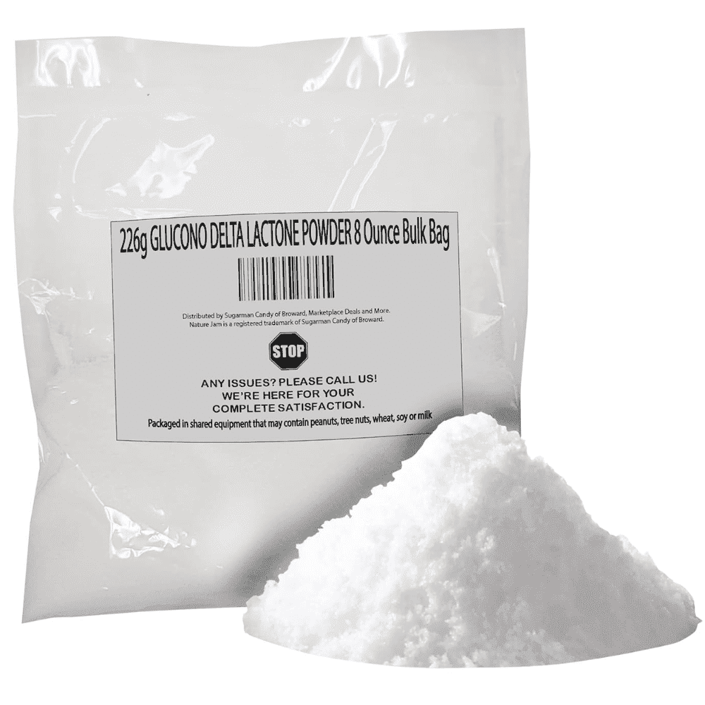 226g Glucono Delta Lactone Powder 8 Ounce Bulk -Gdl Or Tofu Coagulant ...