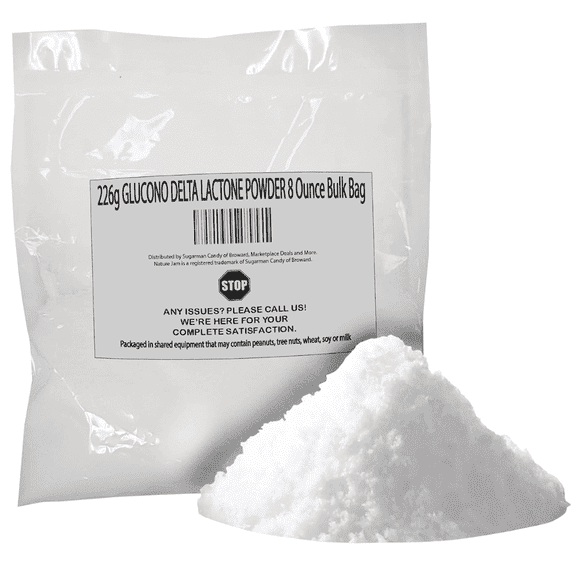 226g Glucono Delta Lactone Powder 8 Ounce Bulk -Gdl Or Tofu Coagulant ...