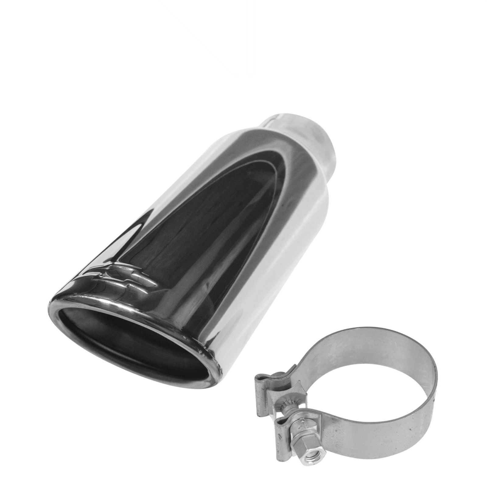 22799814 Dual Wall Angled Chrome Tail Pipe Tip for 2007-2018 for ...