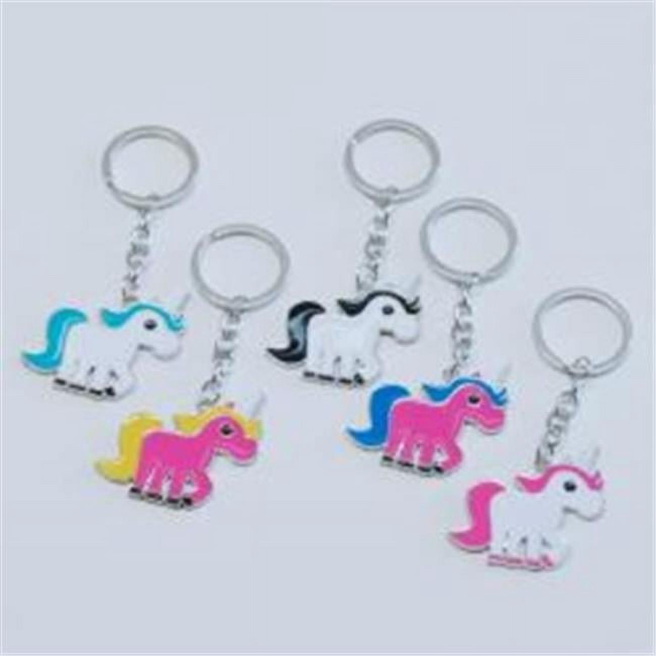 2280293 Painted Metal Unicorn Key chain Case of 144 - Walmart.com