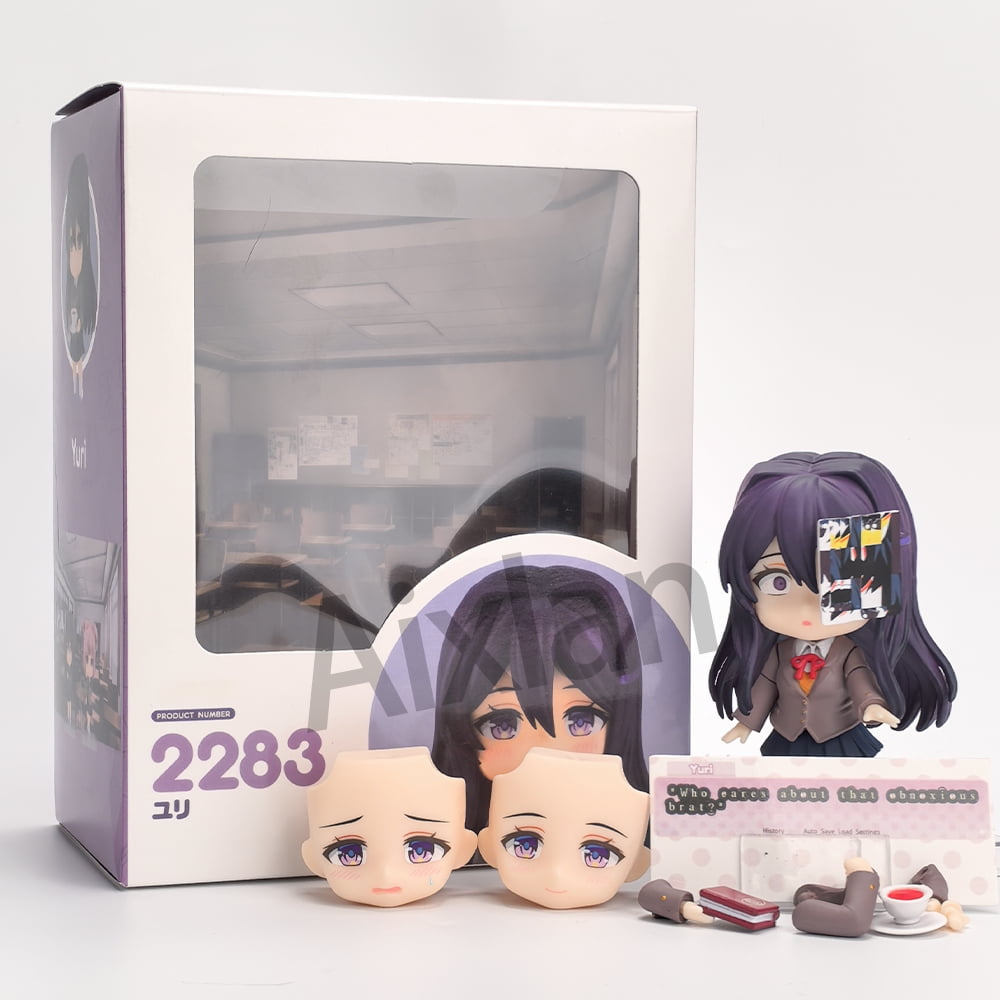 #2283 Yur/#2250 Sayori/#1817 Monika/#2077 Natsuki PVC Action Figure ...