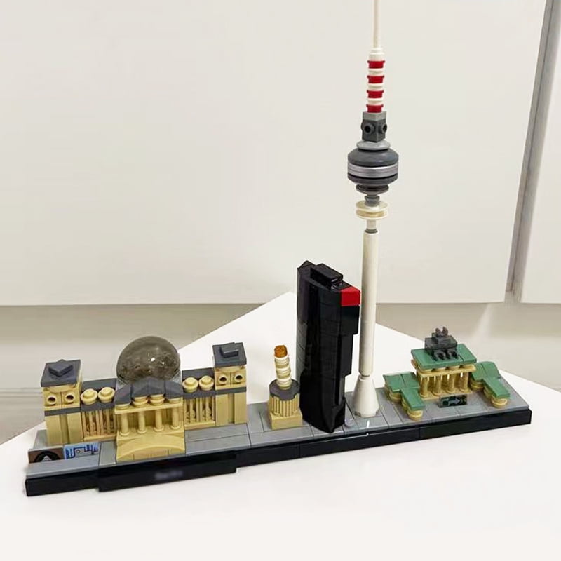 22886 Hot Sales City The Berlin Skyline Famous Architecture Building ...